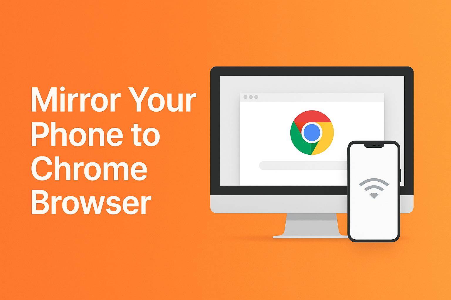 Screen Mirroring, PC, Desk - Best Way to Mirror to Your Chrome