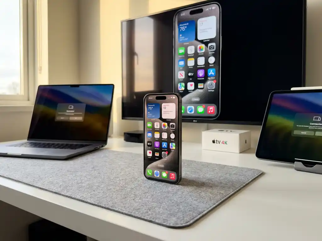 What devices support iPhone screen mirroring? - AirBeamTV