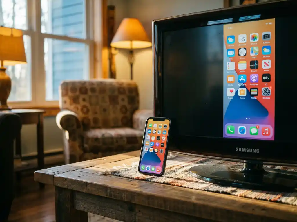 Can you mirror iPhone screen to older TV models from 2015? - AirBeamTV